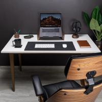 China Free Sample Charge Laptop Wood Stand Double Tiers Computer Holder for Computer Monitor for sale