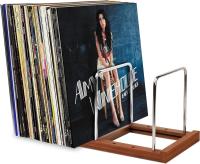 China Wooden Extendable Vinyl Record Organizer Rack Stand Holder for Standing Type Storage for sale