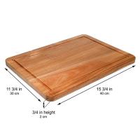 China Directly Selling Sustainable Teak Cheese Chopping Board with Weight for sale