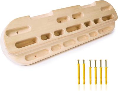 China Wooden Rock Climbing Hangboard Hand Grip Strengthener for Customized Athlete Training for sale