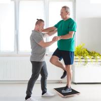 China Standing Desk Core Strength Wooden Balance Board Modern Design Style Year Occasion for sale