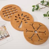 China Creative Bamboo Place-mat for Customized Painted Wood Plain Color Tea Cups and Bowls for sale
