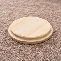 China Easy Open End Wooden Round Jar with Lids Color and Customized Logo for sale