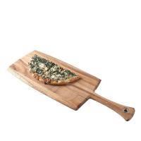 China Wooden Olive Chopping Board for Portable Bread Cheese Cutting 8 x 20.5 x 0.5 inches for sale