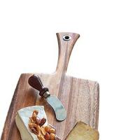 China Wooden Olive Chopping Board for Portable Bread Cheese Cutting 8 x 20.5 x 0.5 inches for sale