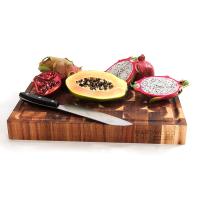 China Custom Unique Wooden Cutting Board for Vegetables Laser Engrave Printing 6.2 Pounds for sale