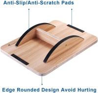 China PLYWOOD Wooden Balance Board Rocker Board Improve Your Balance and Core Strength at Work for sale