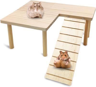 China Hamster Standing Platform Exercise Toy Cage Accessories with Push-up Closure Type for sale