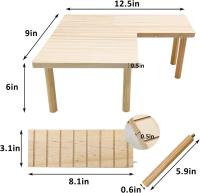 China Hamster Standing Platform Exercise Toy Cage Accessories with Push-up Closure Type for sale