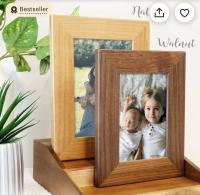 China Solid Wood Photo Frame for Wall Picture Print Frame Cadre Photo in Customized Color for sale