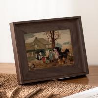 China Solid Wood Photo Frame for Wall Picture Print Frame Cadre Photo in Customized Color for sale
