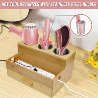 China Maximize Your Counter Space with this Bathroom Acrylic Hair Styling Product Organizer for sale
