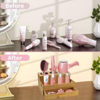 China Maximize Your Counter Space with this Bathroom Acrylic Hair Styling Product Organizer for sale