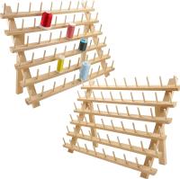 China Wooden Thread Rack for Organizing Embroidery Quilting and Sewing Threads in Living Room for sale