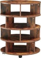 China Stylish 4-Tier Rotating Shoe Rack for All-Season Shoes in Entryway Living Room Hallway for sale