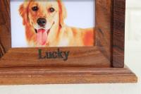 China Pet Caskets Urns Wooden Keepsake Box for Lovingly Storing Ashes of Beloved Dog or Cat for sale