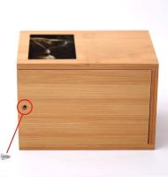 China Wooden Pet Memorial Keepsake Urns for Dogs Ashes Small Animals Ashes Personalized for sale