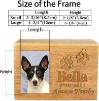 China Wooden Pet Memorial Keepsake Urns for Dogs Ashes Small Animals Ashes Personalized for sale