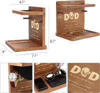 China Wooden Plain Color Hat Display Stand for Home Office Organizer and Dad Birthday Gifts for sale
