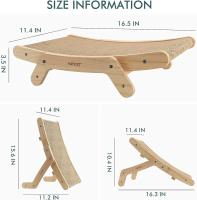 China Indoor Cats' Favorite 5-in-1 Cat Scratchers with Solid Wood Frame and Customized Logo for sale