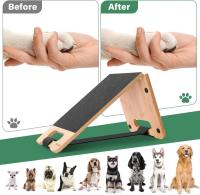 China Fear-Free Dog Nail Care Space-Saving Scratch Pad with Custom Logo and Adjustable Design for sale