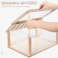 China Watchbox Custom Hamster Hideout Wood Pet Furniture Playhouse Solid Pattern for Small Pets for sale