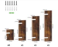China Efficiently Utilize Space with 202408 Set 3 Wooden Floating Shelf Wall Mounted Shelves for sale