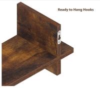 China Efficiently Utilize Space with 202408 Set 3 Wooden Floating Shelf Wall Mounted Shelves for sale