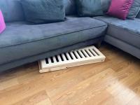 China Wooden Ramp for Aging Dogs Item Type Beds Sofas Adjustable Height Nonslip Carpet Wood for sale