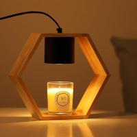 China Modern Rustic Brown Wooden Pillar Candle Holders for Home Decor 3