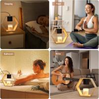 China Modern Rustic Brown Wooden Pillar Candle Holders for Home Decor 3