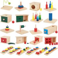 China Baby Sorting Cubes Game Set Colorful Wooden Toys for Children Age Range 2 to 4 Years for sale
