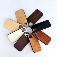 China OEM/ODM Order Accepted Wood Back Cover Phone Case in Natural Color with Custom Logo for sale