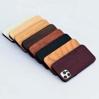 China OEM/ODM Order Accepted Wood Back Cover Phone Case in Natural Color with Custom Logo for sale