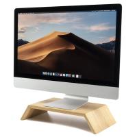 China Wooden Computer Display LCD Monitor Stand with Ergonomic Design and Wooden Material for sale