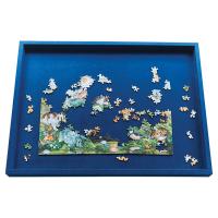 China 1000 Piece Jigsaw Puzzle Compatible Custom Wooden Puzzle Board with Adjustable Height for sale