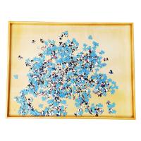 China 1000 Piece Jigsaw Puzzle Compatible Custom Wooden Puzzle Board with Adjustable Height for sale