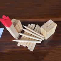 China Take Your Outdoor Activities to the Next Level with Hardwood Kubb Yard Game Set for sale