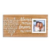 China Wooden Rustic Style Engagement Wedding Gift String Art Photo Frame DIY Picture Frames for sale
