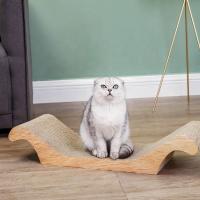 China Customized Pet Corrugated Scratching Pad Cat Scratch Board Toys for Room Space Selection for sale
