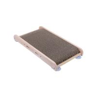 China Custom Cat Cardboard House Scratching Post Scratch Mat Sustainable and Modern Design for sale