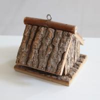 China Silk-Screen Printed Wooden Bird House Handcrafted and Environmentally Friendly for sale