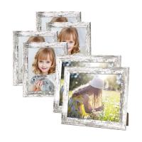 China Home Decor Large Wall Decoration Iron Photo Frame with Custom Printing Wooden for sale