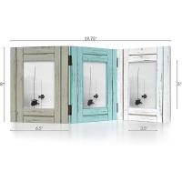 China Solid Wood Rustic Photo Frame for Home Decoration Custom Size Silk-Screen Printing for sale
