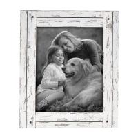 China Rustic Wooden Wall Mounted or Table-top Stand Freedom Assortment Frame in Custom Size for sale