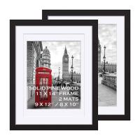 China Home Decorative Wedding Gift Varnished Wood Photo Wall Frames with Artistic Design for sale