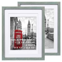 China 4x6 5x7 6x8 9x13 11x14 13x18 Rustic Wood Picture Display Frames with Customized Logo for sale