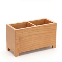 China 17X7.2X9.6cm Wooden Pen Holder Advent Calendar Box Keep Your School Supplies Organized for sale