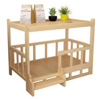 China Hand Wash Custom Multi Functional Natural Color Bedside Table for Cat/Dog Bed 45x60cm for sale