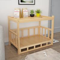 China Hand Wash Custom Multi Functional Natural Color Bedside Table for Cat/Dog Bed 45x60cm for sale